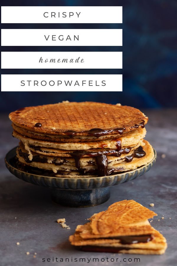 Vegan Stroopwafels (Syrup Waffles) • Seitan Is My Motor