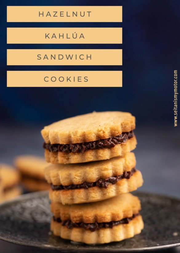 Hazelnut Kahlúa Cookies - seitan is my motor