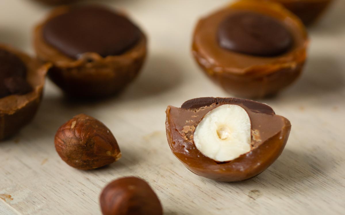 Homemade Vegan Toffifee (Toffifay) - seitan is my motor